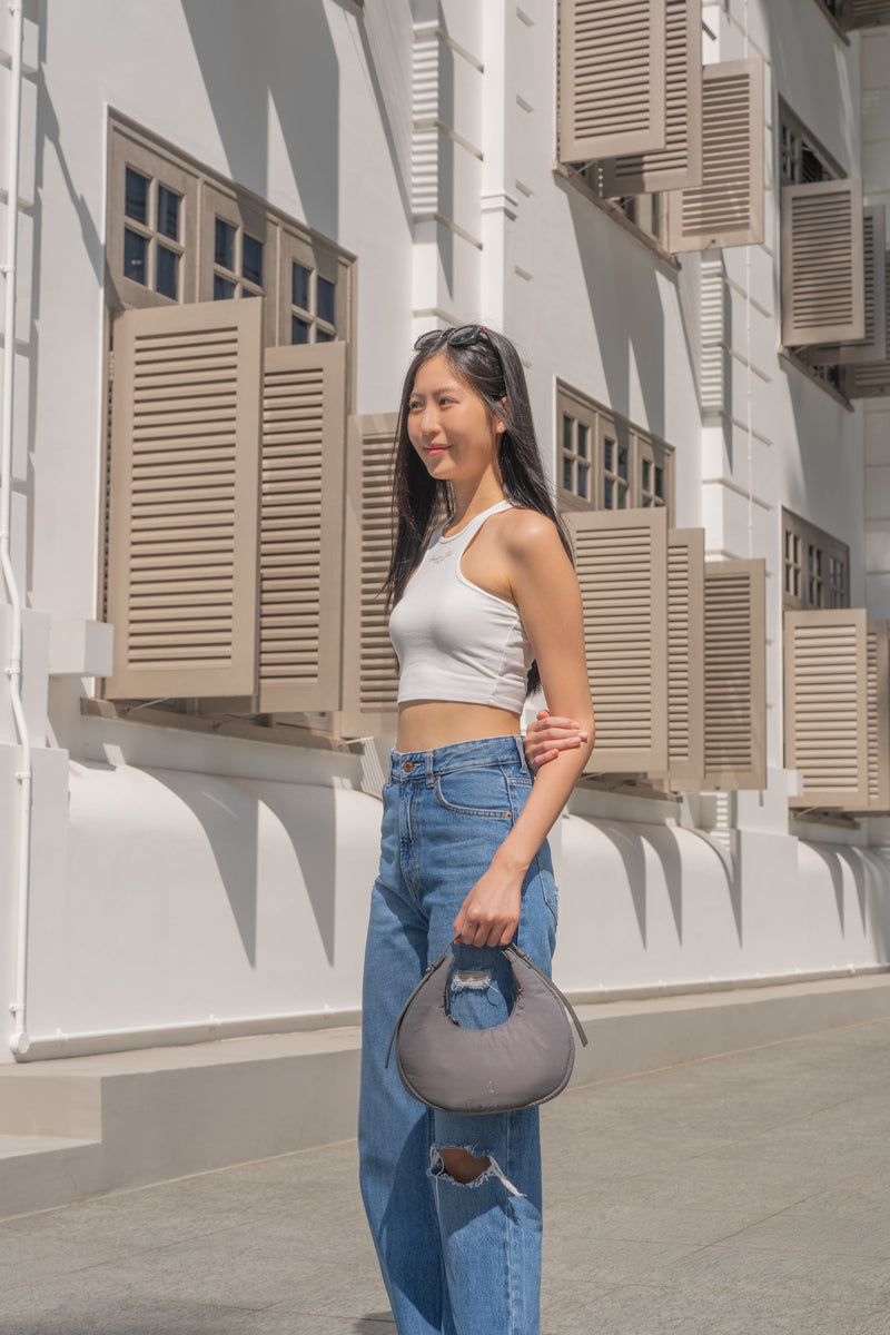 Luna Cloud Hobo Bag (Ash) – BELLA by emma